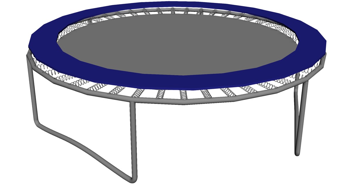 Trampoline 3D Model - 3D CAD Browser
