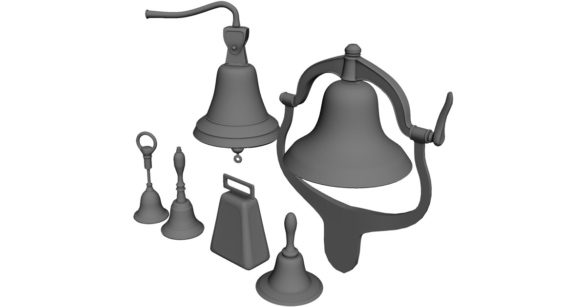 Bell Set 3D Model - 3D CAD Browser