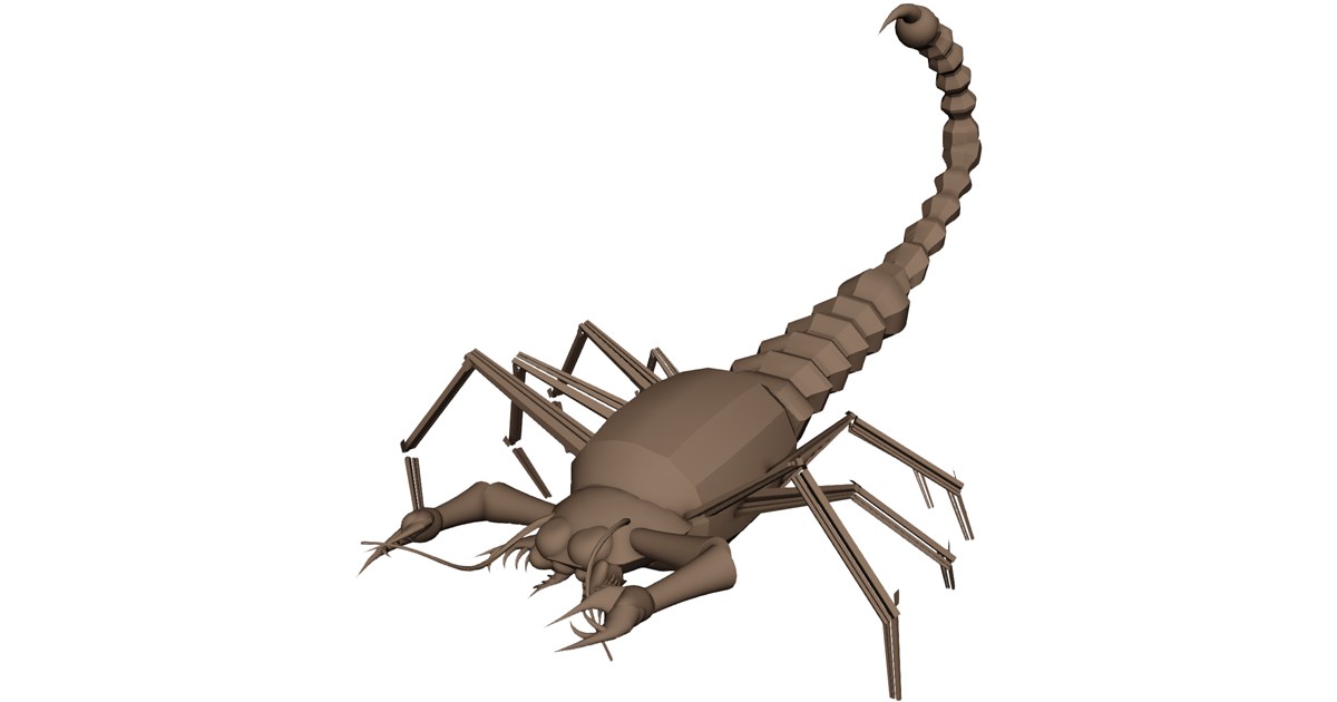 Scorpion 3D Model - 3D CAD Browser