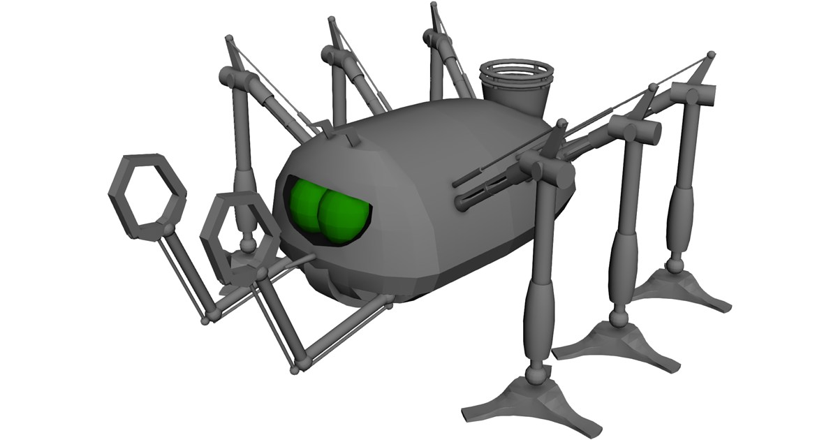 Martian Handling Machine 3D Model - 3D CAD Browser