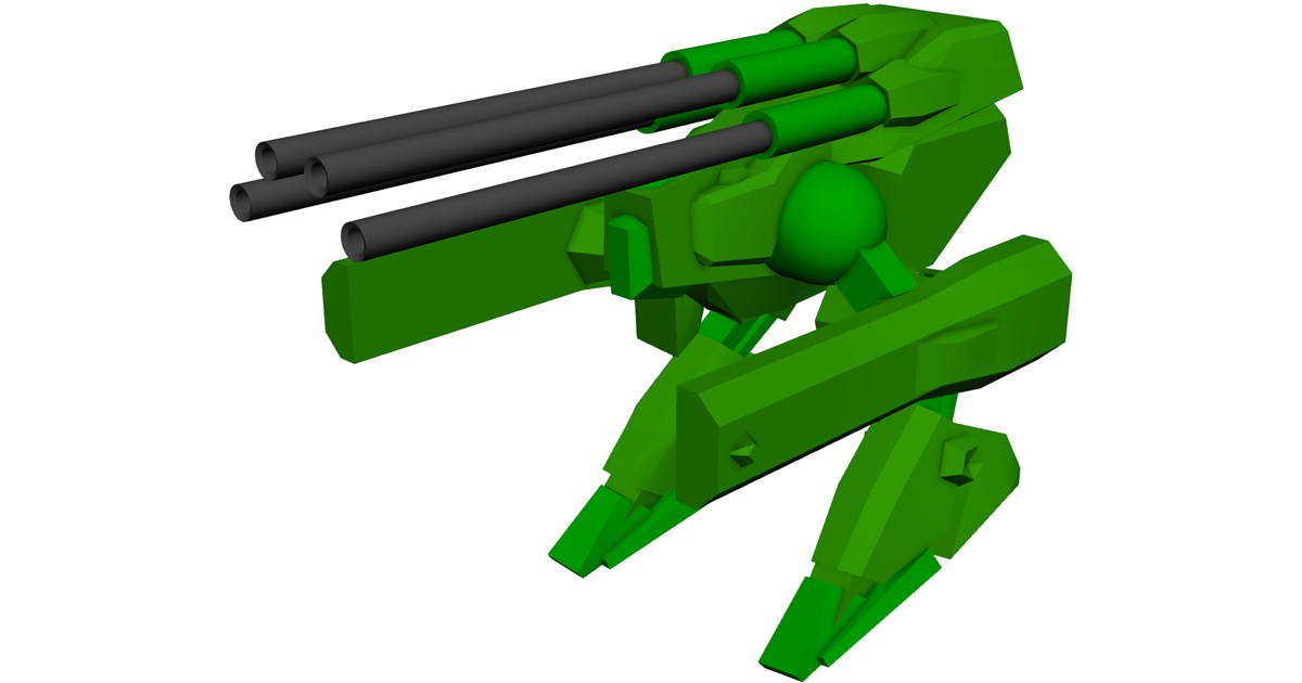 MAC II Monster 3D Model - 3D CAD Browser