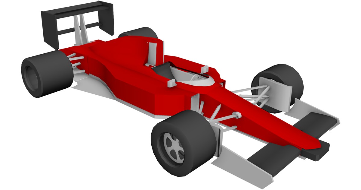 Race Car Free 3D Model - 3D CAD Browser