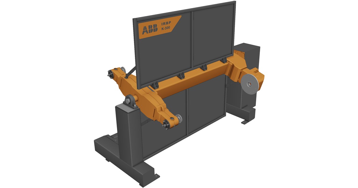 ABB Positioner IRBP K-300 CAD Model - 3D CAD Browser