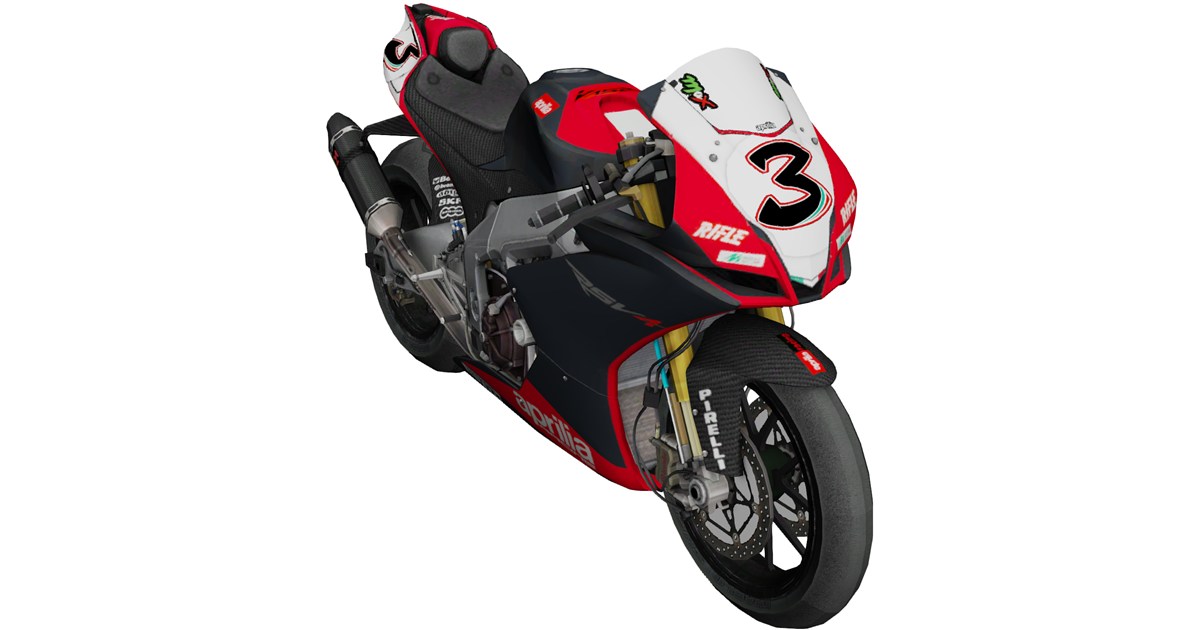 Aprilia RSV4 3D Model - 3D CAD Browser