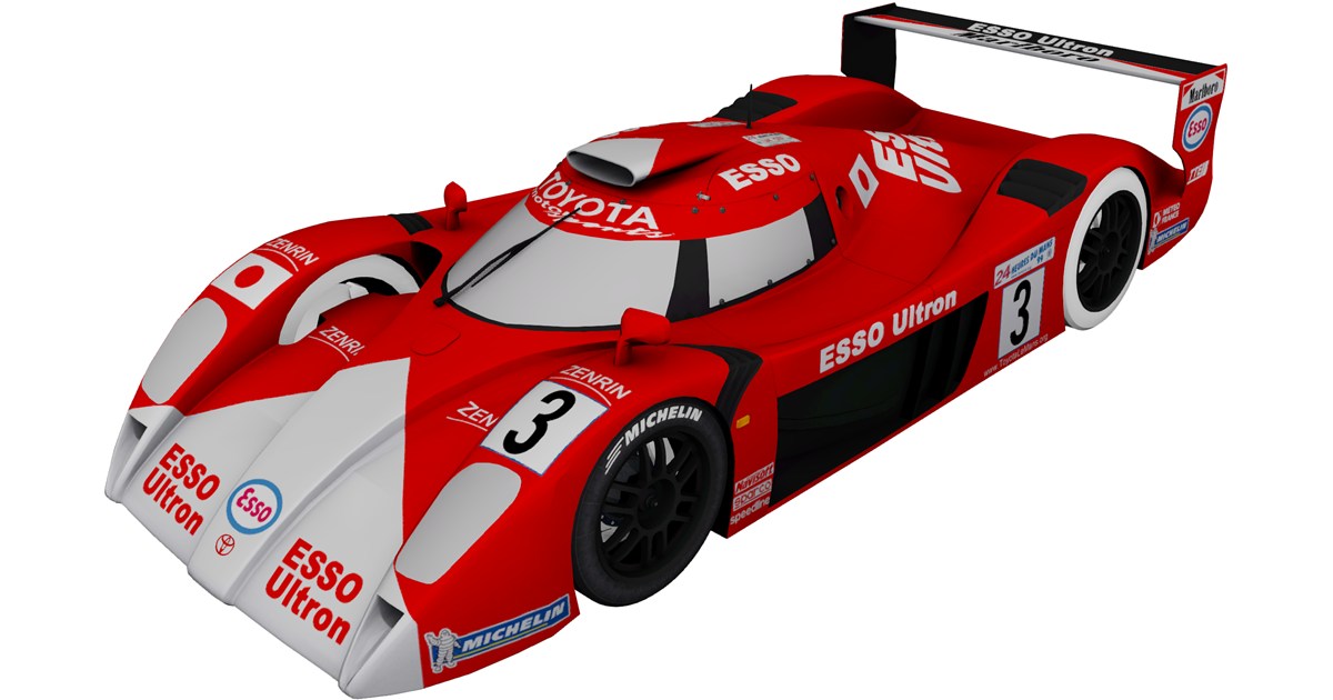Toyota GT1 TS020 3D Model - 3D CAD Browser