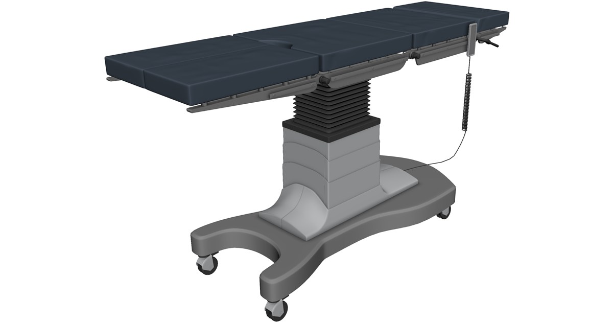 Surgical Table 3D Model - 3D CAD Browser