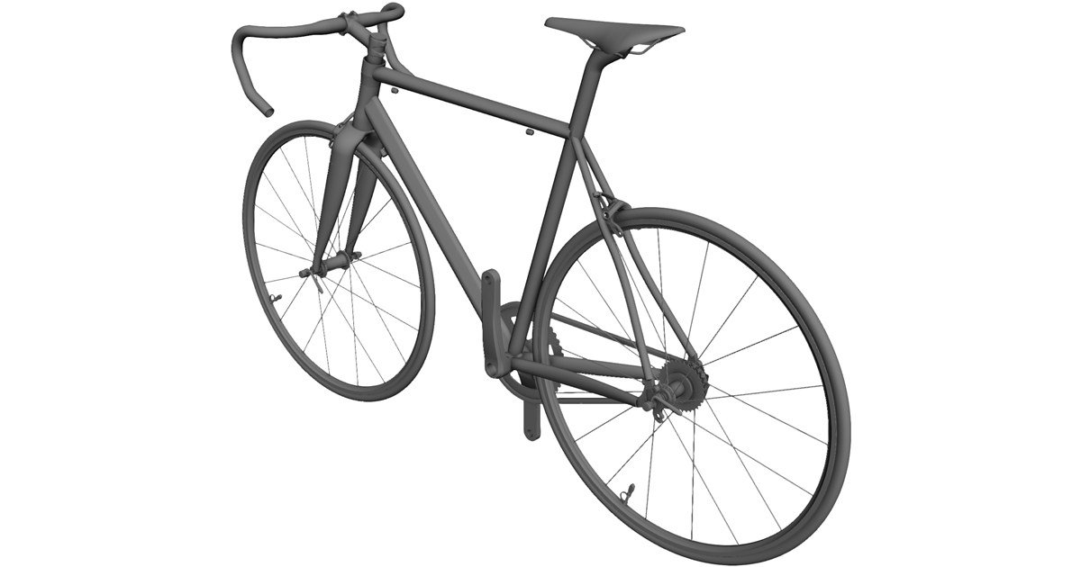 Road Bike CAD Model - 3D CAD Browser