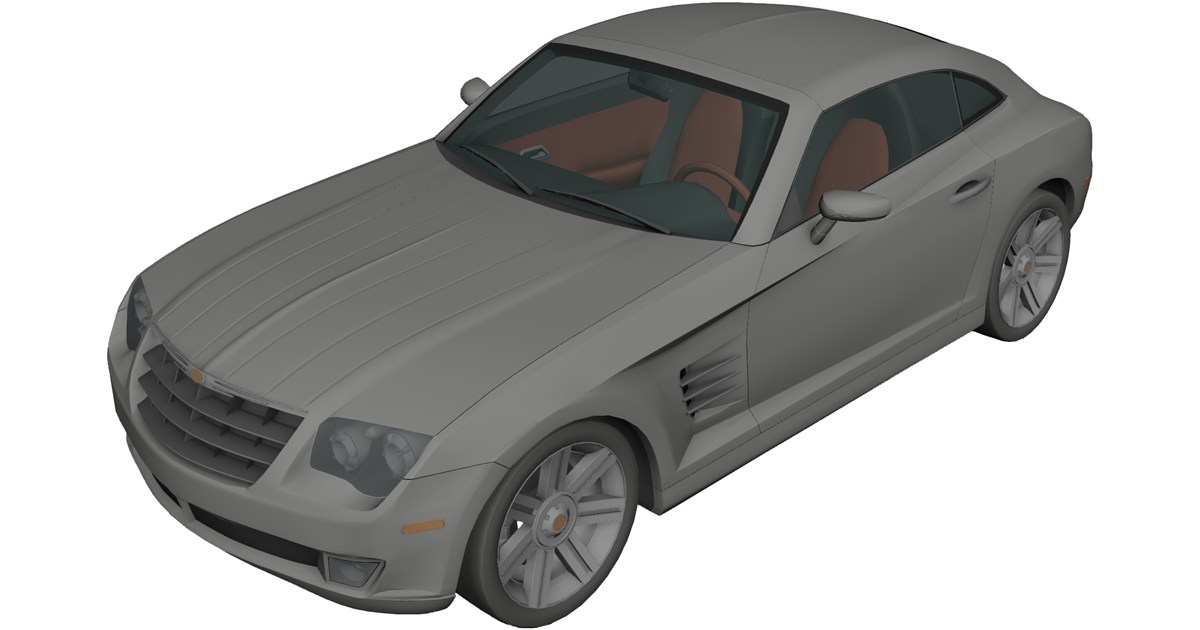 Chrysler Crossfire 3D Model - 3D CAD Browser