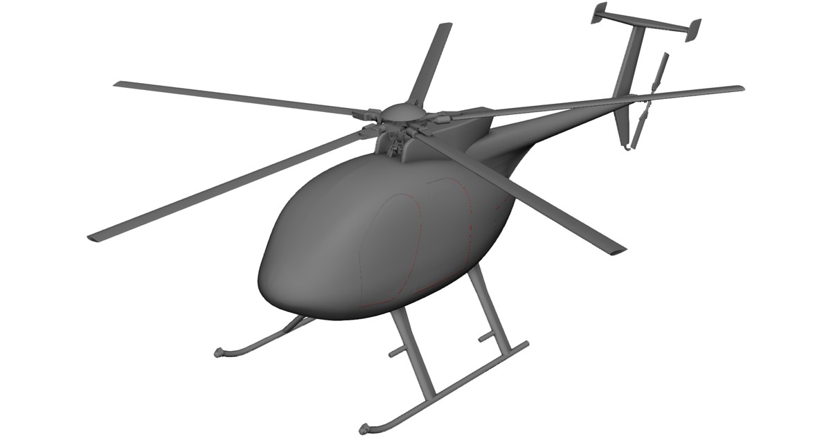 MD-500E CAD Model - 3D CAD Browser