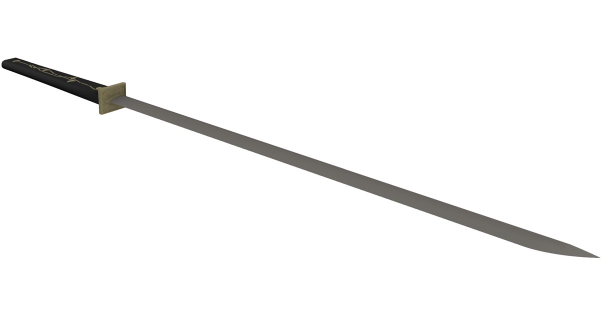 Katana Sword CAD Model - 3D CAD Browser