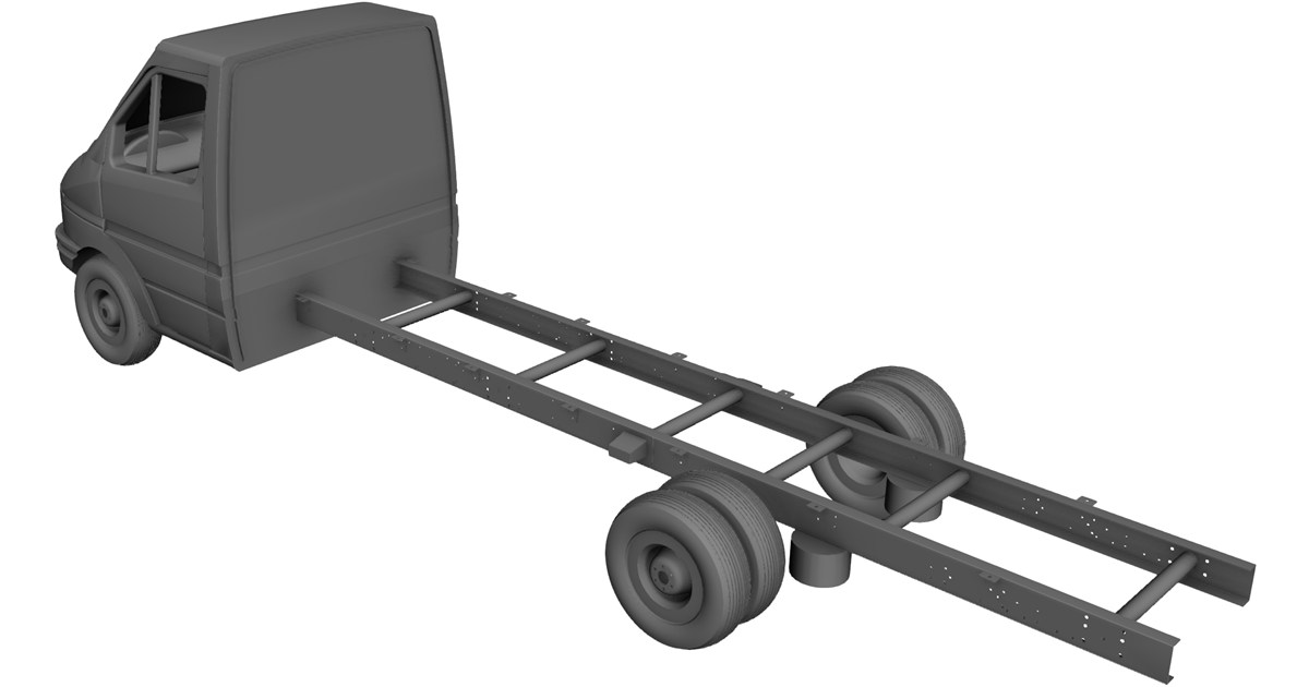 Iveco Daily 7.5t CAD Model - 3D CAD Browser