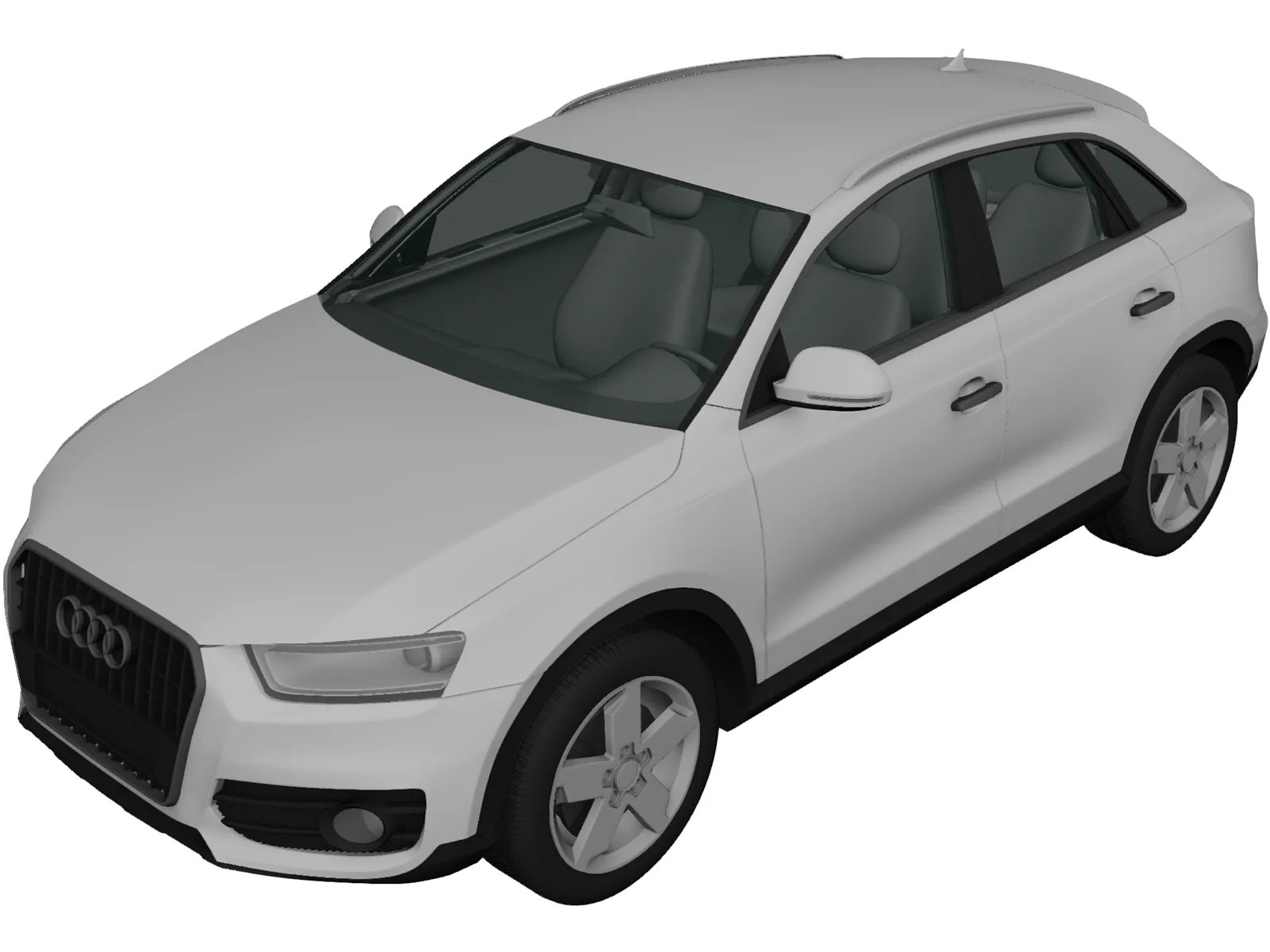 Audi Q3 3D Model (2011) by Mark Johnson - 3DCADBrowser