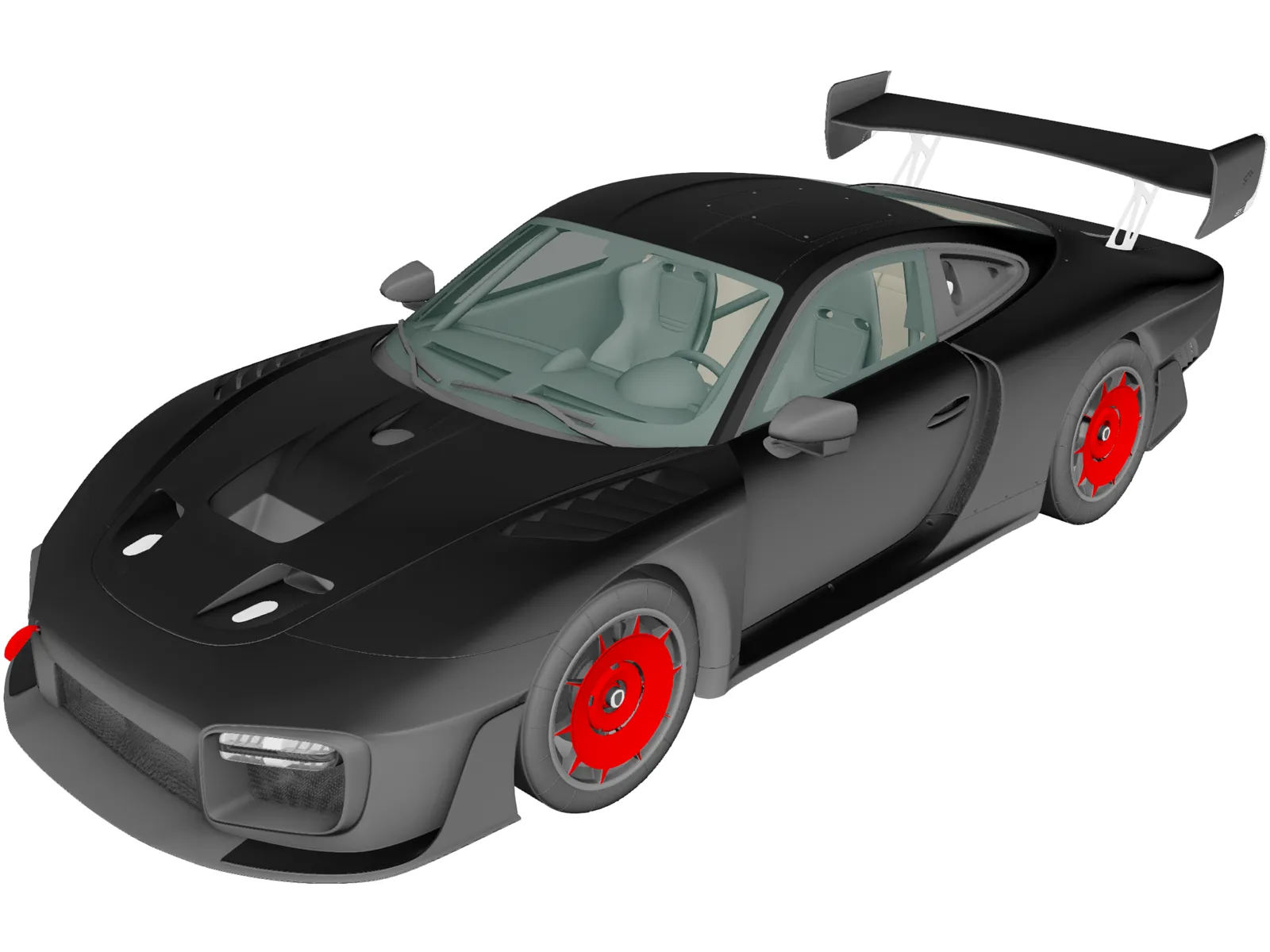 Porsche 935 Moby Dick 3D Model (2019) - 3DCADBrowser